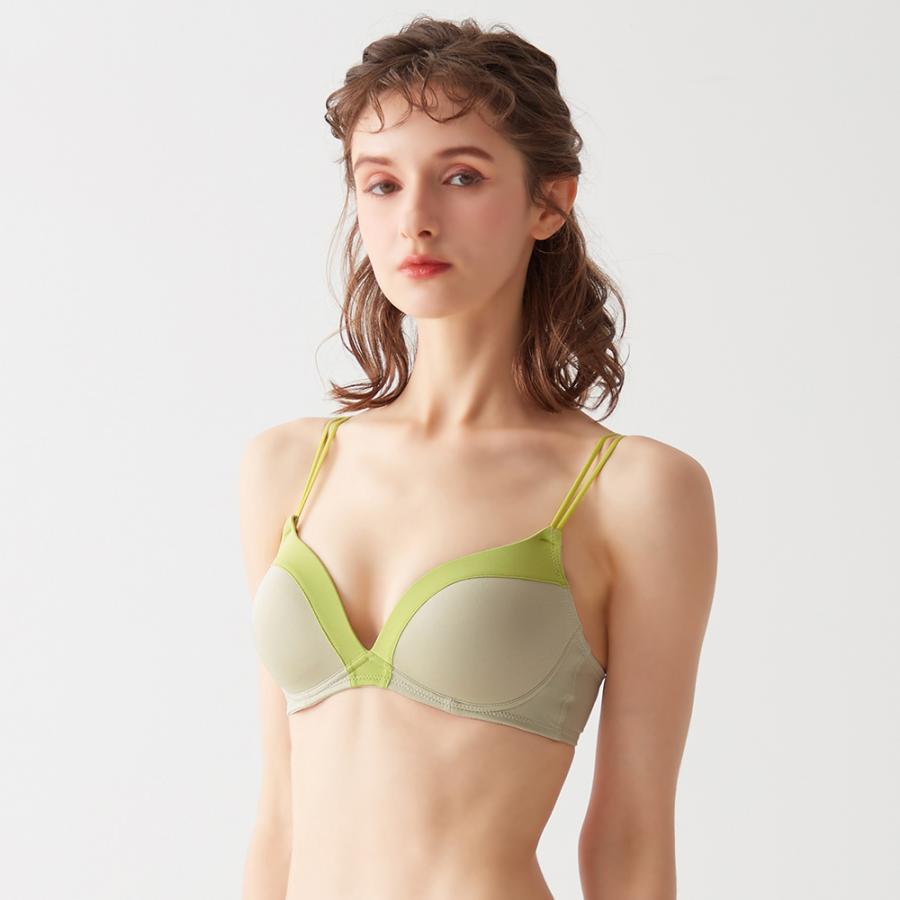 グンゼ ノンワイヤーブラジャー 盛れる 谷間 トゥシェ ノンワイヤー ブラ ワイヤレス ボリューム シンプル 低反発 GUNZE Tuche :34JB6034H:グンゼ公式ヤフー店 - 通販 ...