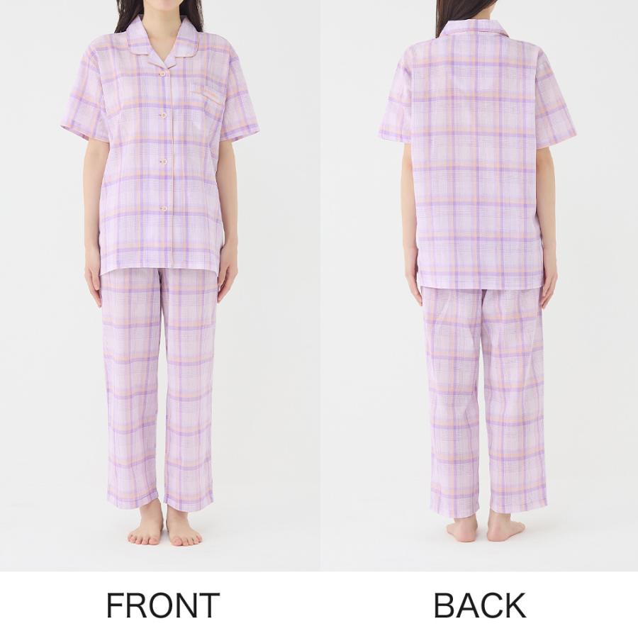 COMME CI CA グンゼ パジャマ レディース 半袖 綿100％ コムシコムサ 部屋着 寝間着 寝巻き GUNZE M L LL MD7315 : グンゼ公式ヤフー店 - 通販 ...