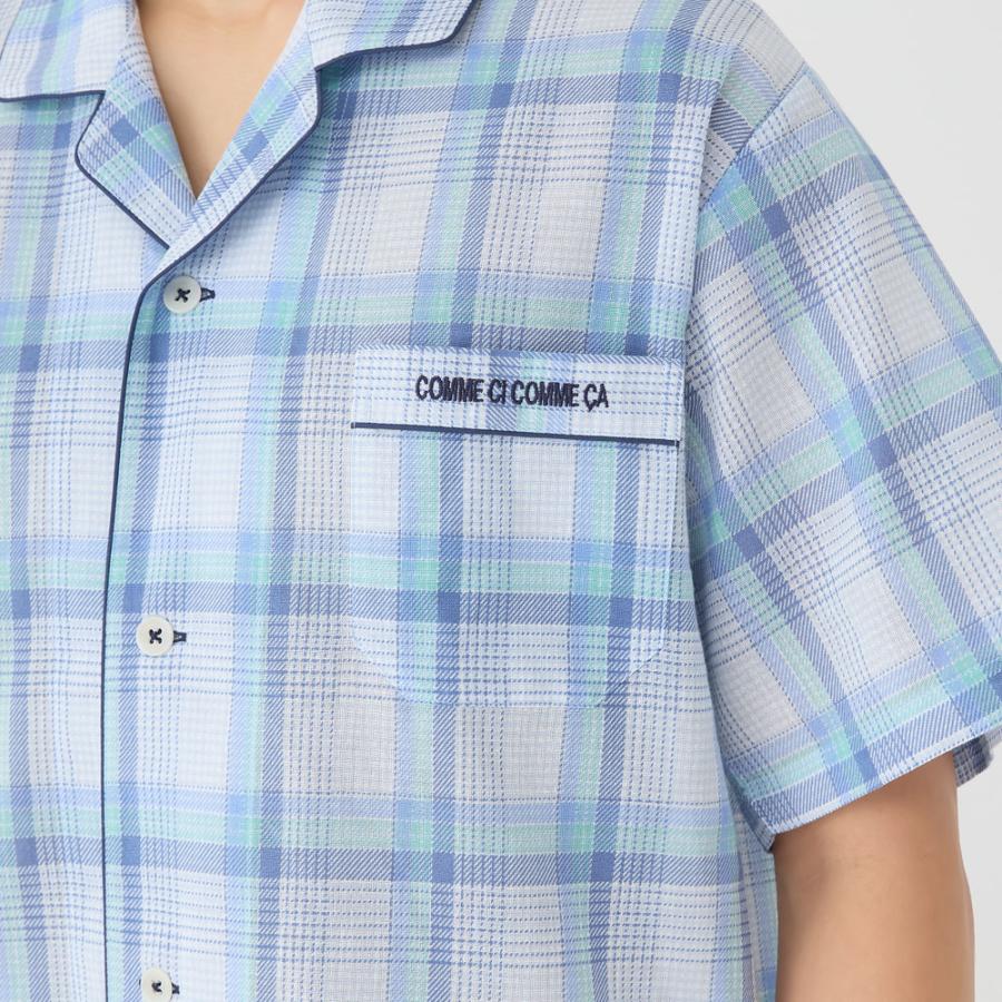 COMME CI CA グンゼ パジャマ メンズ 半袖 綿100％ コムシコムサ 部屋着 寝間着 寝巻き GUNZE M L LL MJ7815 : グンゼ公式ヤフー店 - 通販 ...