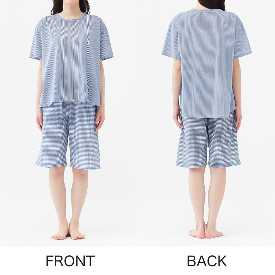GUNZE グンゼ アセドロン ルームウェア レディース 半袖 夏 吸汗速乾 レーヨン 5分丈パンツ S M L LL TG1085 : グンゼ公式ヤフー店 - 通販 - Yahoo!ショッピング