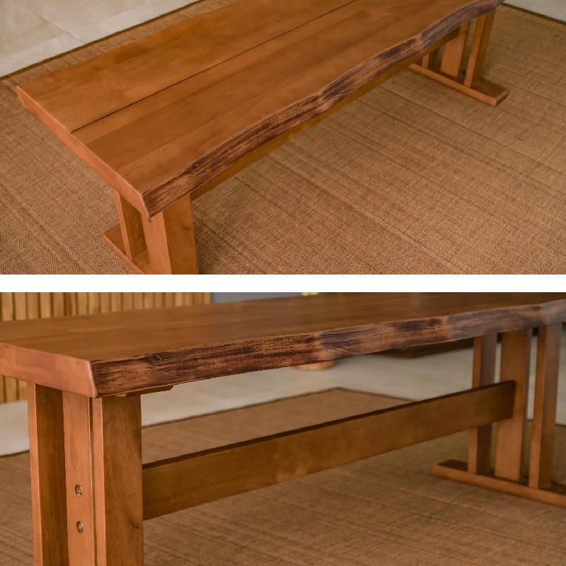ダイニングベンチ 130cm幅 和モダン 長椅子 リビング 天然木 木製 ダイニング ラバーウッド無垢 おしゃれ 椅子 チェア【T11-38G】 : st11-38g-kobiki-130bc ...