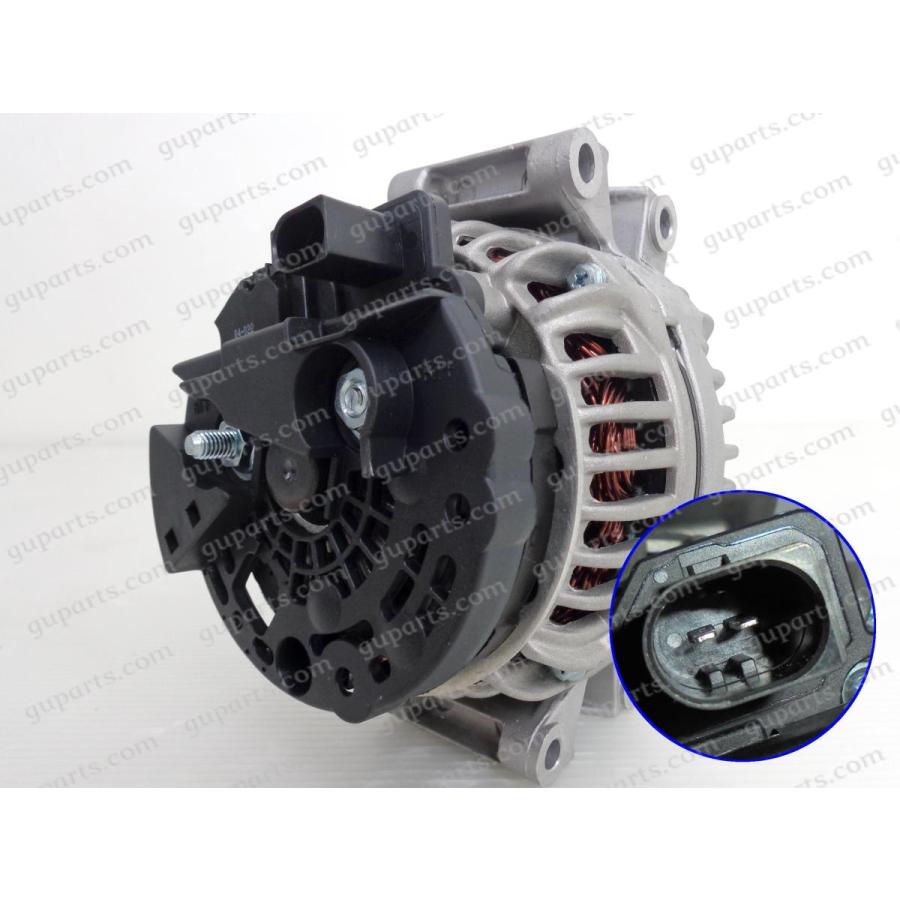 アウディ TT クーペ 8J 8JCCZF 2.0TFSI クワトロ 2008〜2010 140A オルタネーター ダイナモ ...