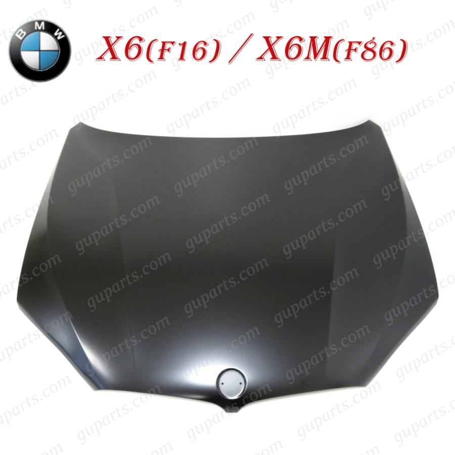 BMW X6 F16 / X6M F86 2014〜 ボンネット フード 41007381758 xDrive 35i 50i KU30 ...