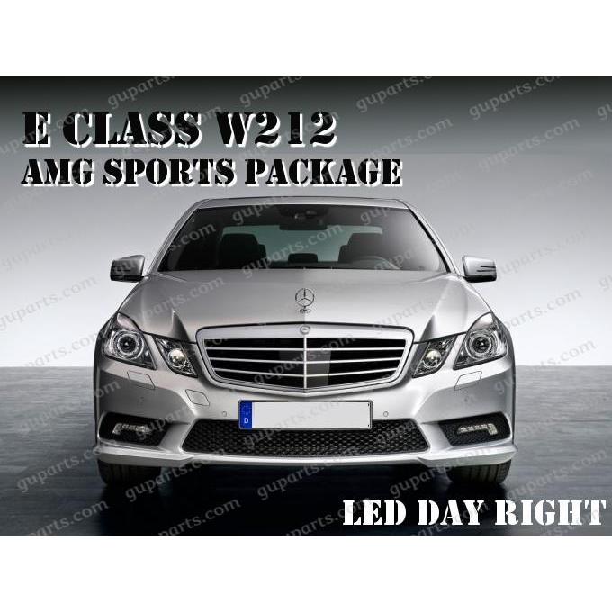 ベンツ E クラス W212 前期 2009〜2013 E250 E300 E350 E550 アバンギャルド AMG 左 フォグ ランプ LED デイライト A2128200756 ...