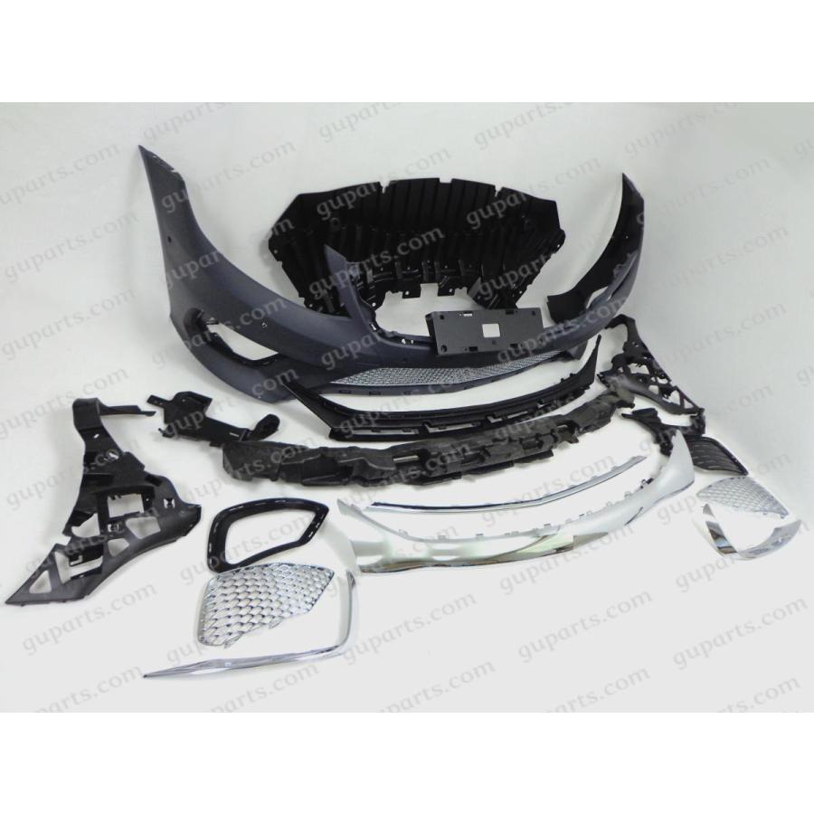 ベンツ S W222 S300h S400 S400h S550 S550e S600 → S63 S65 AMG フェイスチェンジ フロント ...