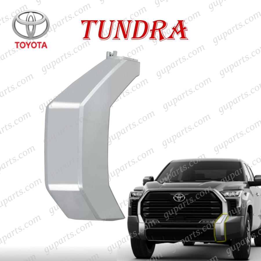 トヨタ（TOYOTA） タンドラ 2022〜 左 フロントバンパー トリム ガーニッシュ クローム メッキ 52713-0C050 ...