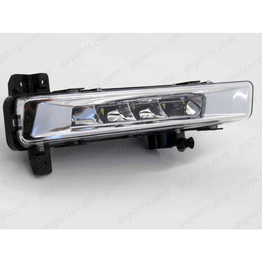 BMW 5 G30 G31 2017〜2024 M SPORTS 右 LED フォグ ランプ デイ ライト クローム メッキ ...
