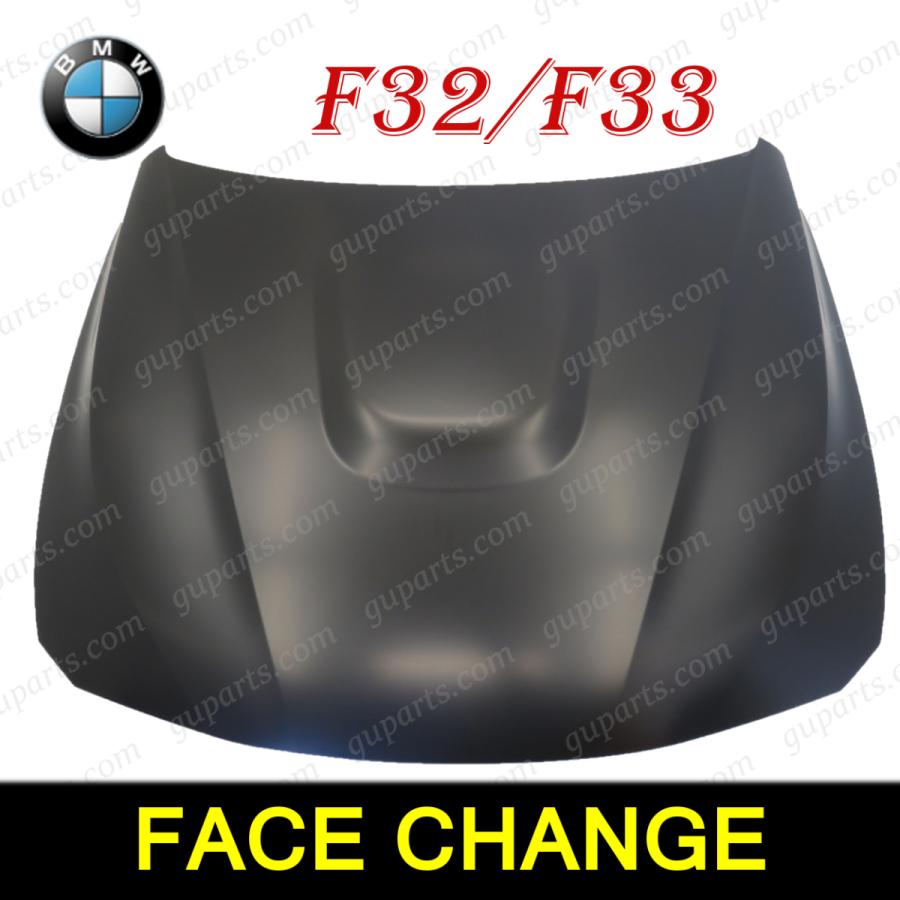 BMW 4 シリーズ F32 F33 420i 428i 435i 2013〜 ボンネット フード 41007290944 M3 M4 TYPE ダクト 無 : GUパーツ 3 - 通販 ...