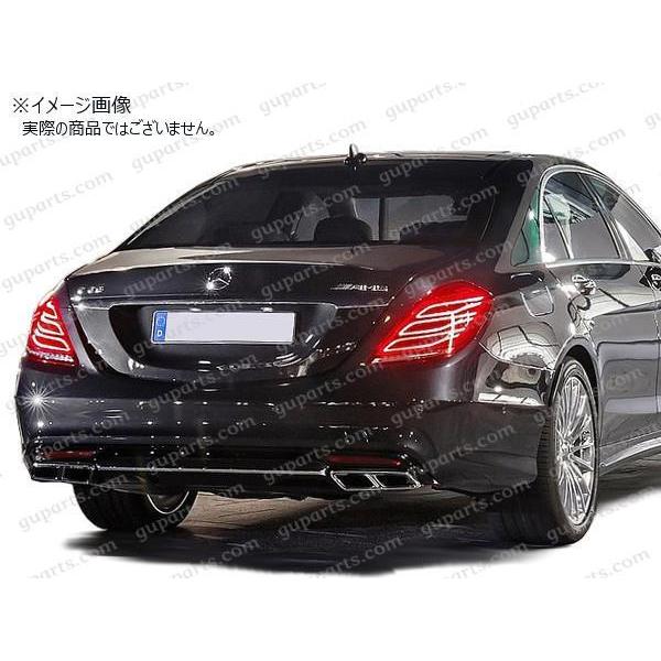 Mercedes-Benz（メルセデス・ベンツ） ベンツ S W222 前期 ノーマル → S63 S65 AMG リア バンパー スポイラー ...
