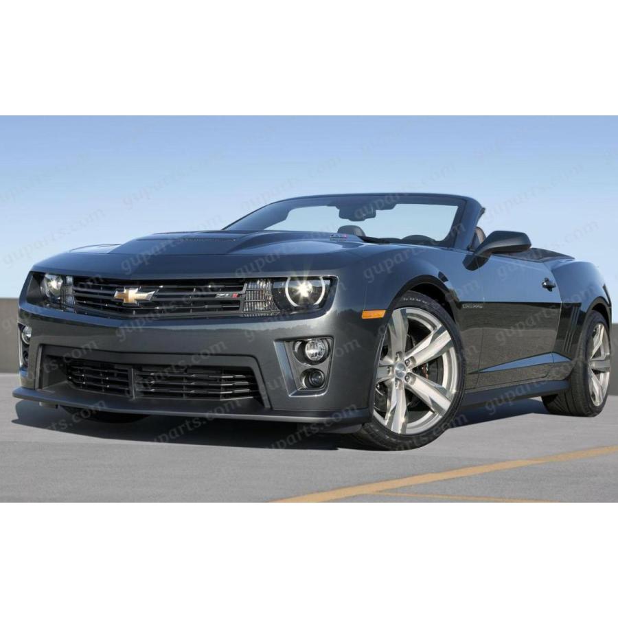 シボレー カマロ ZL1 '10〜 フロント バンパー スポイラー グリル クローム メッキ アンダー カバー デイライト エアロ キット ...