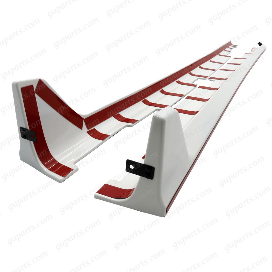 フィット ホンダ / フィットeHEV R2/2〜 GR GS サイドスカート スポイラー 白 エアロ GR1 GR2 GR3 GR4 GS4 GS6 左 右 : GUパーツ 3 - 通販 ...