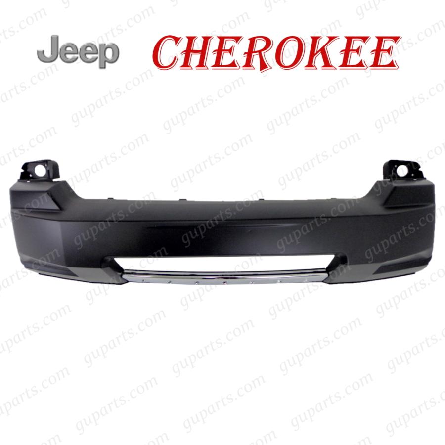 ジープ チェロキー KK37 2008〜 フロント バンパー クローム 68036212AA 68036212AC 68033628AB ...