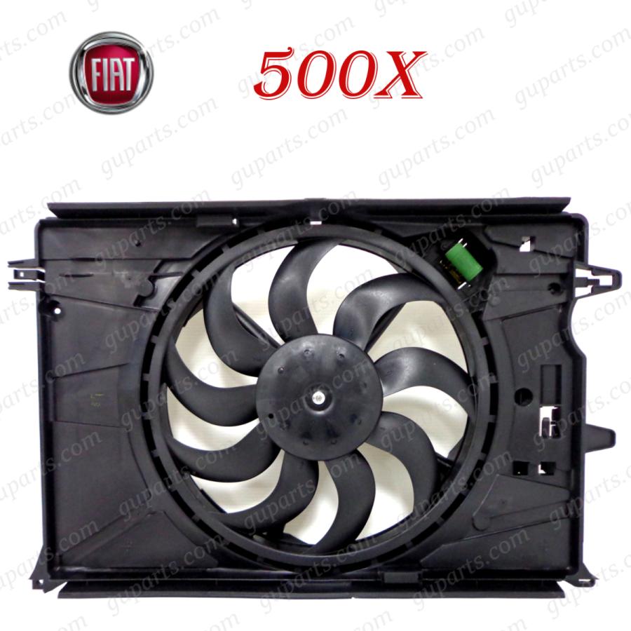 FIAT（フィアット） 500X 33414 1.4L ラジエーター 電動 クーリング ファン モーター 51965900 ...