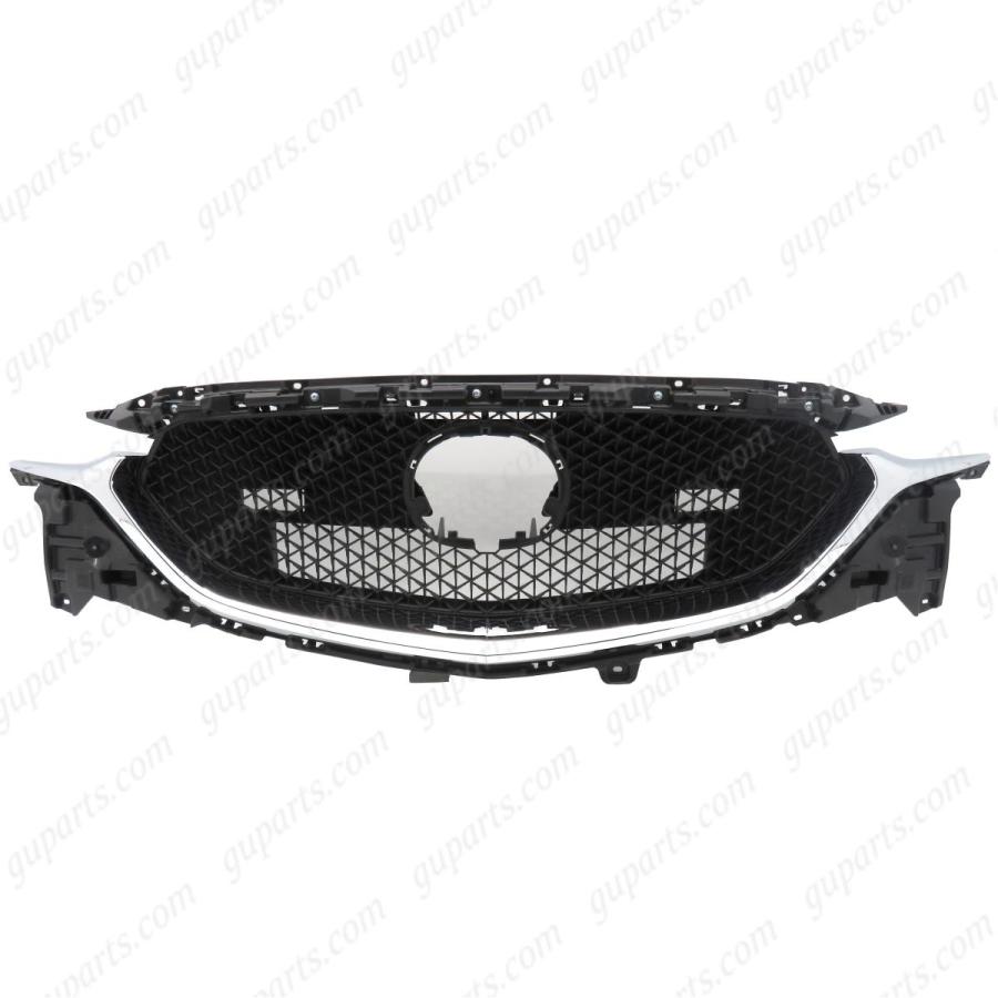 マツダ CX-5 H29〜 KF 系 グリル クローム メッキ KB8B-50-712 KFEP KF5P KF2P フロントバンパー ...