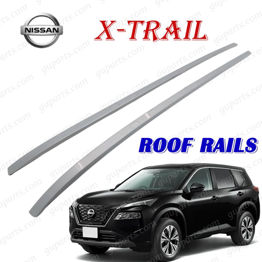 エクストレイル ニッサン T33 SNT33 R4.7〜 ルーフレール シルバー キャリア キット : GUパーツ 4 - 通販 - Yahoo!ショッピング