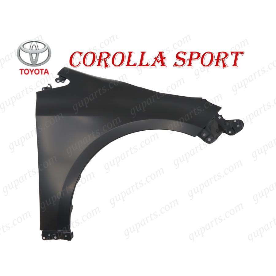 カローラ TOYOTA スポーツ / ハイブリッド H30.6〜 右 フロント フェンダー 53801-12B10 NRE210H ...