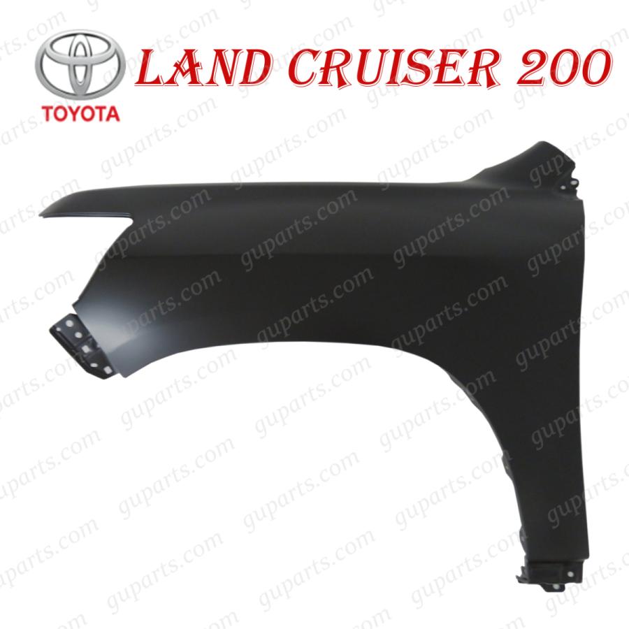 ランドクルーザー ランクル200 ランド クルーザー 200 系 URJ202W 後期 フロント 左 フェンダー 53802-60D60 ...