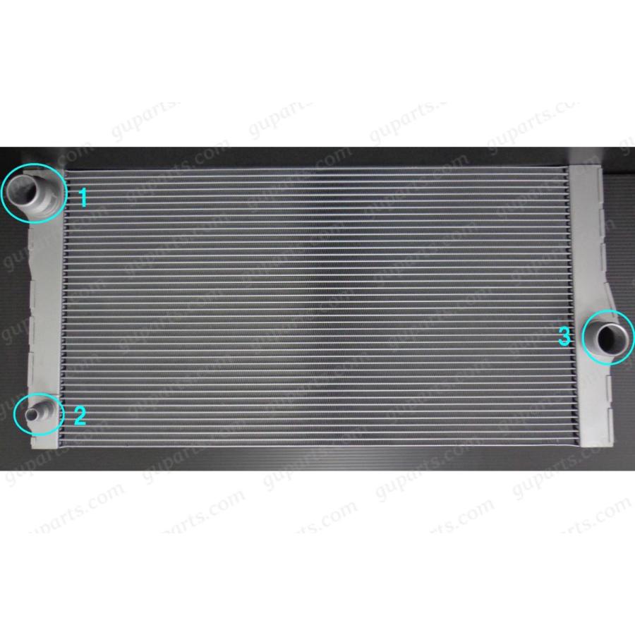 BMW F06 F12 F13 2011〜 640i 6A30 6B44 ラジエーター 17107562587 17117562586 ...