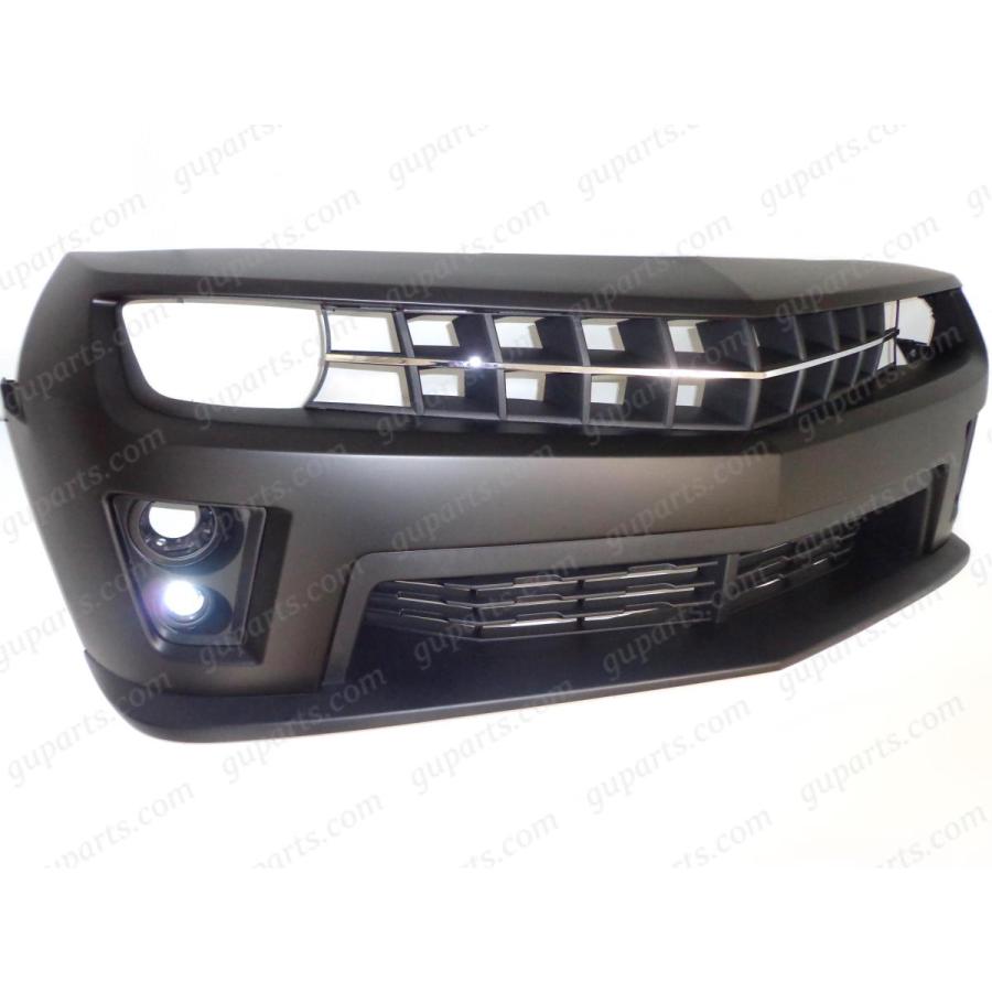 シボレー カマロ ZL1 '10〜 フロント バンパー スポイラー グリル クローム メッキ アンダー カバー デイライト エアロ キット ...