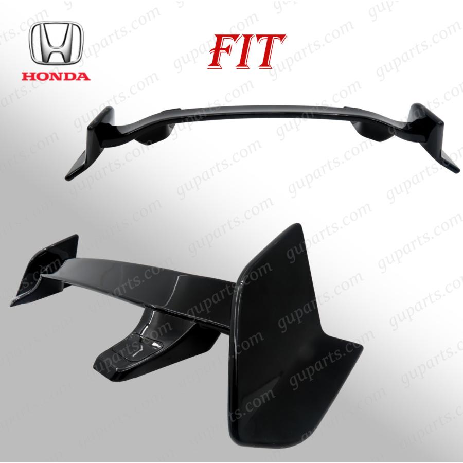 フィット ホンダ / フィットeHEV R2/2〜 GR GS リア ウイング ルーフ スポイラー 黒 GR1 GR2 GR3 GR4 GR5 GR6 GR7 GR8 GS4 GS5 GS6 ...