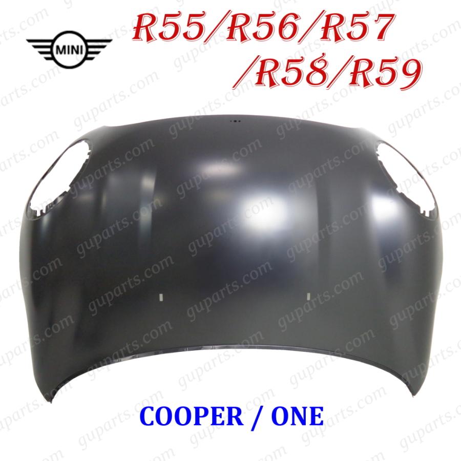 MINI BMW ミニ クーパー / ワン R55 R56 R57 R58 R59 2010〜2014 後期 ターボ なし ボンネット ...