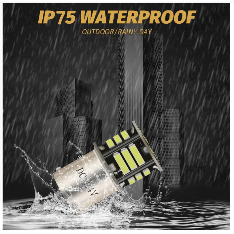 24V led S25 シングル P21W 1156 BA15S G18 LEDサイドマーカー マーカーランプ 黄 アンバー イエロー コーナーライト : AKIセレクション - 通販 ...