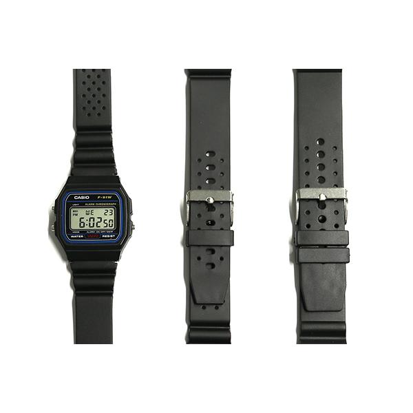 チープ カシオ 系統 など 互換 ラバー ベルト 18mm 20mm 22mm ca-022 : Flea Market - 通販 - Yahoo!ショッピング