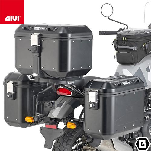 GIVI DLM46B TREKKER DOLOMITI ブラックライン アルミニウム製モノキーケース 46L容量／ジビ :DLM46B:GUUBEAT - 通販 - Yahoo!ショッピング