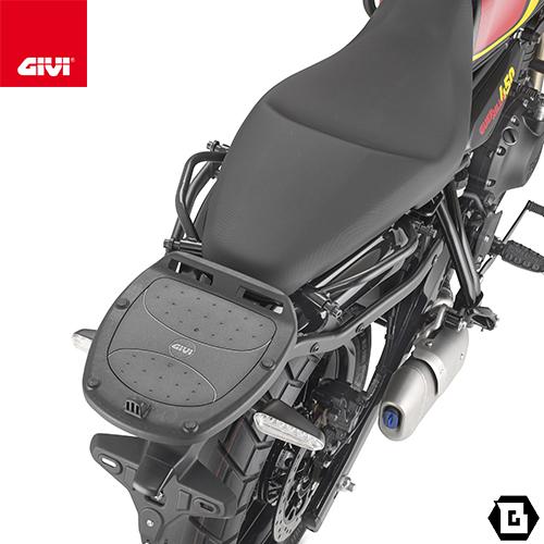 GIVI SR9061 キャリア スペシャルリアラック トップケース用／ROYAL ENFIELD ゲリラ 450専用 : GUUBEAT-MOTO - 通販 - Yahoo!ショッピング