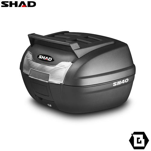 SHAD | D0B39100 Shad Sh39 Top Case Black : GUUTECH-MOTO - 通販 - Yahoo!ショッピング