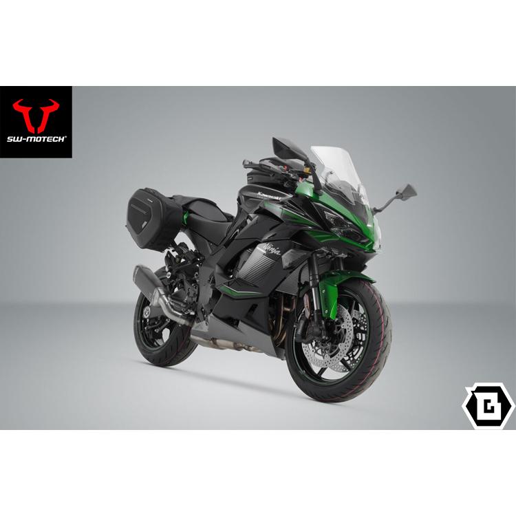 SW-MOTECH | PRO BLAZE H saddlebag set. Black. Kawasaki Z1000 SX. Ninja 1000SX. | BC.HTA.08.740. ...