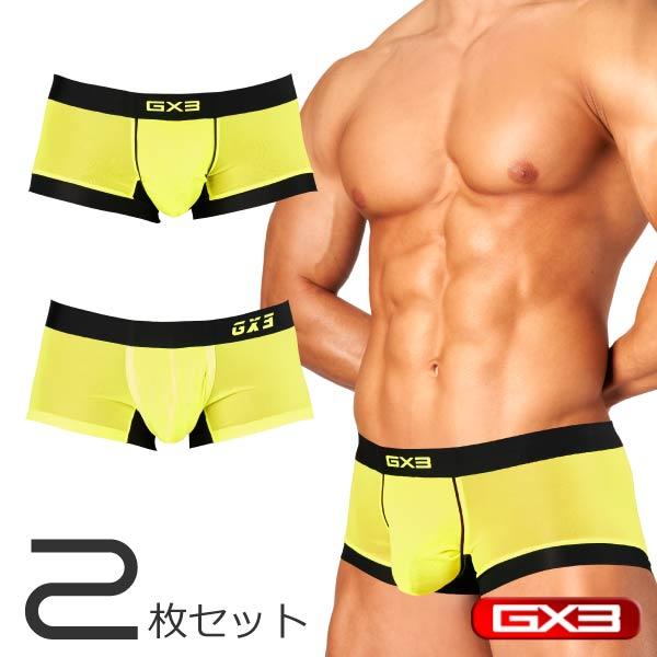 GX3 2枚パンツセット GX3/ジーバイスリー AIRSKIN ボクサーアソート : GX3 - 通販 - Yahoo!ショッピング