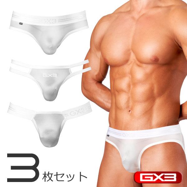 GX3 3枚パンツセット GX3/ジーバイスリー SHINE PLUS ビキニ系 WHITE アソート : GX3 - 通販 - Yahoo!ショッピング