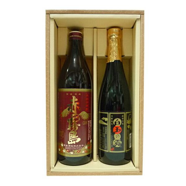 赤霧島と白玉の露（900ml・720ml）〔ギフト箱K付〕【霧島酒造】【 】【常温便】 : お酒の業務ネットヤフー店 - 通販 - Yahoo!ショッピング