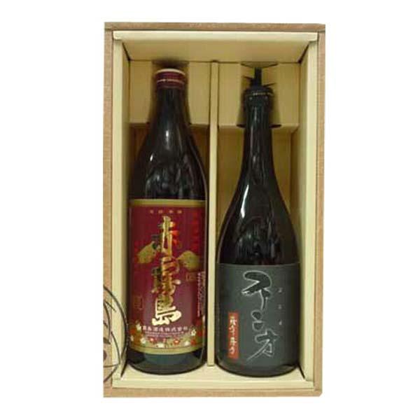 赤霧島と不二才（900ml/720ml）〔ギフト箱K付〕【霧島酒造】【 】【常温便】 : お酒の業務ネットヤフー店 - 通販 - Yahoo!ショッピング