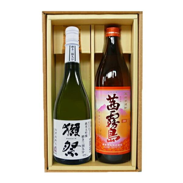 獺祭 39 三割九分と茜霧島（720ml・900ml）〔ギフト箱K付〕（だっさい）【 】【冷1】 : ビッグリカーズヤフー店 - 通販 - Yahoo!ショッピング