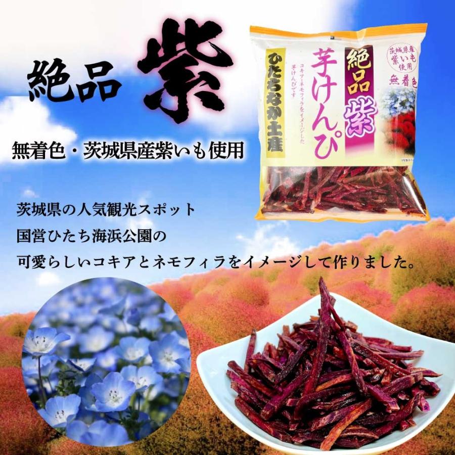 茨城県産 紫いも 芋けんぴ 絶品紫 [130g×2袋セット] 無着色 国産 サツマイモ 焼いも館 希少 かりんとう お取り寄せ 「紫芋けんぴ」 JC : 美味しさギュ!ここだけ - 通販 ...