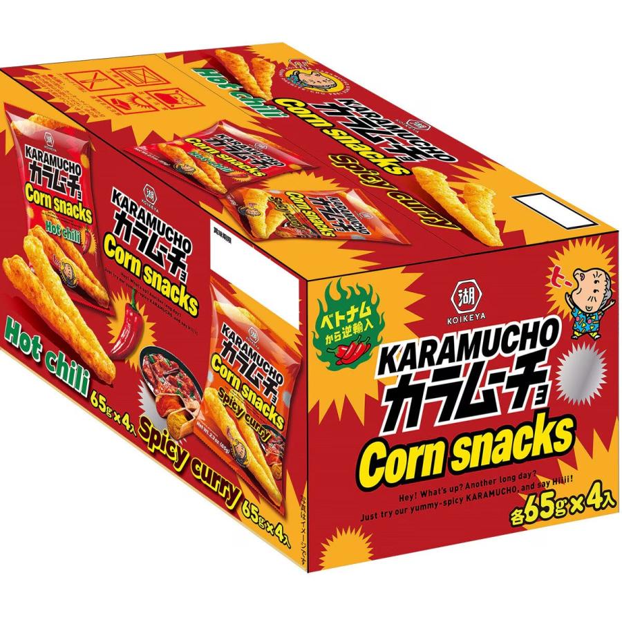 湖池屋 湖池屋カラムーチョコーンスナック 65g x 8袋入 : GYY - 通販 - Yahoo!ショッピング