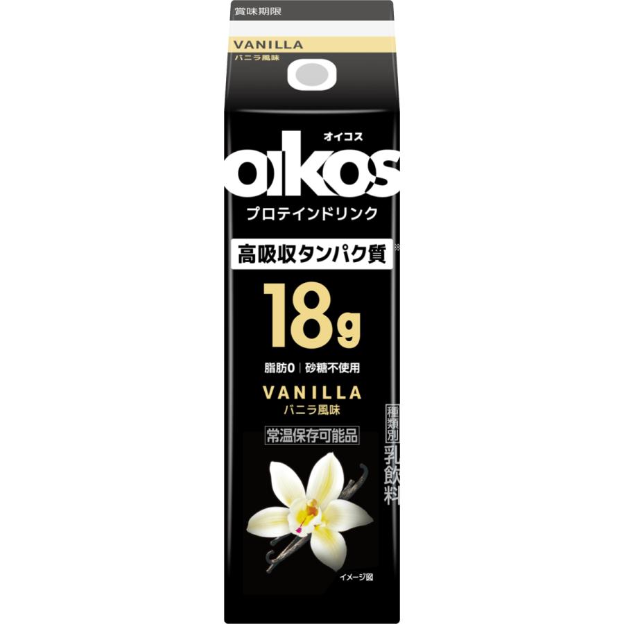 ダノンオイコス プロテインドリンク 高吸収タンパク質18g 240ml 24本 カカオ風味 バニラ風味 : GYY - 通販 - Yahoo!ショッピング