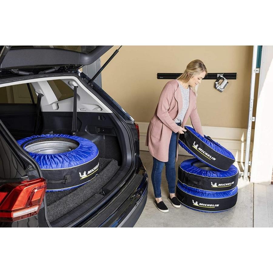 ミシュラン 4個セット Michelin タイヤバック キャリーハンドル付き カバー 保管 持ち運び 収納 袋 冬 スノータイヤ Costco コストコ : gzero3 - 通販 ...