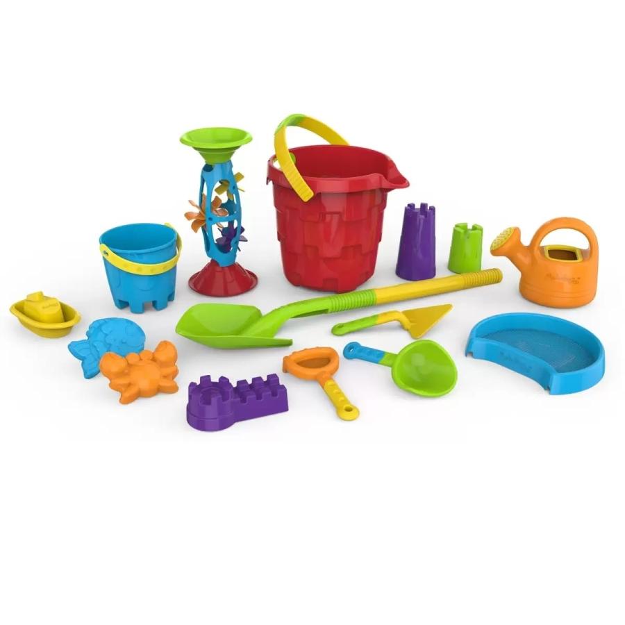 レッド バケツプレイセット 楽しい砂遊び・水遊びセット 砂遊び バケツ シャベル 野外 子ども コストコ Costco : gzero3 - 通販 - Yahoo!ショッピング