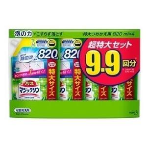 Kao バスマジックリン 花王 kao グリーンハーブの香り 820ml×4個セット 浴室洗剤 超特大セット 特大つめかえ用 コストコ COSTCO : H&R-Yahoo!店 - 通販 ...