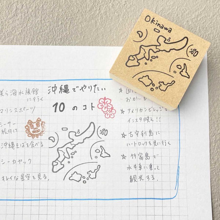 都道府県スタンプ 沖縄 CP :map-okinawa:stamp knot - 通販 - Yahoo!ショッピング