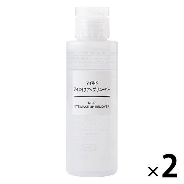 LOHACO - 無印良品 マイルドアイメイクアップリムーバー 110mL 2個 良品計画