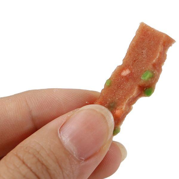 LOHACO - ドギーマン 7歳からのやわらか極味鶏ササミ野菜入り 国産 310g 3袋 犬用 おやつ 新商品