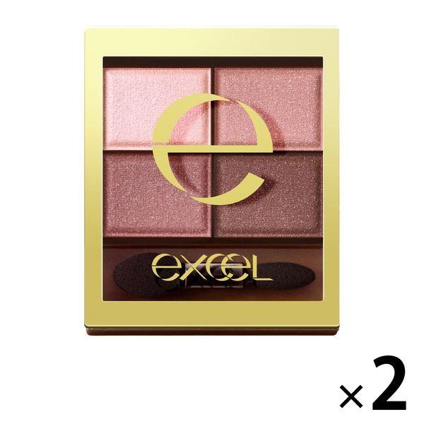 LOHACO - サナexcel（エクセル）スキニーリッチシャドウSR10（ピオニーブラウン）常盤薬品工業 ×2個