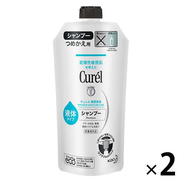 LOHACO - Curel（キュレル） シャンプー つめかえ用 340mL 2個 花王 敏感肌