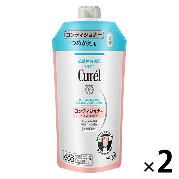 LOHACO - Curel（キュレル） コンディショナー つめかえ用 340mL 2個 花王 敏感肌