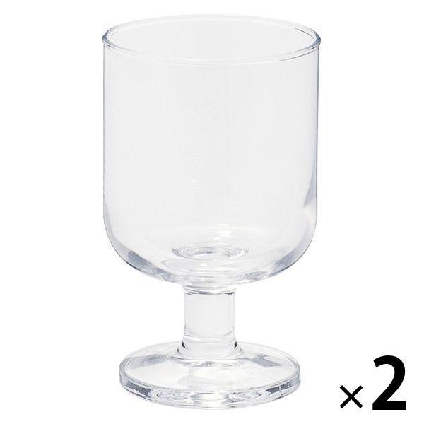 LOHACO - 無印良品 強化ガラス ステムグラス S 約165ml 1セット（2個） 良品計画