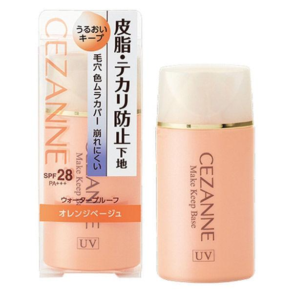 LOHACO - CEZANNE（セザンヌ） 皮脂テカリ防止下地 オレンジベージュ （保湿タイプ） SPF28・PA+++ 30mL セザンヌ化粧品